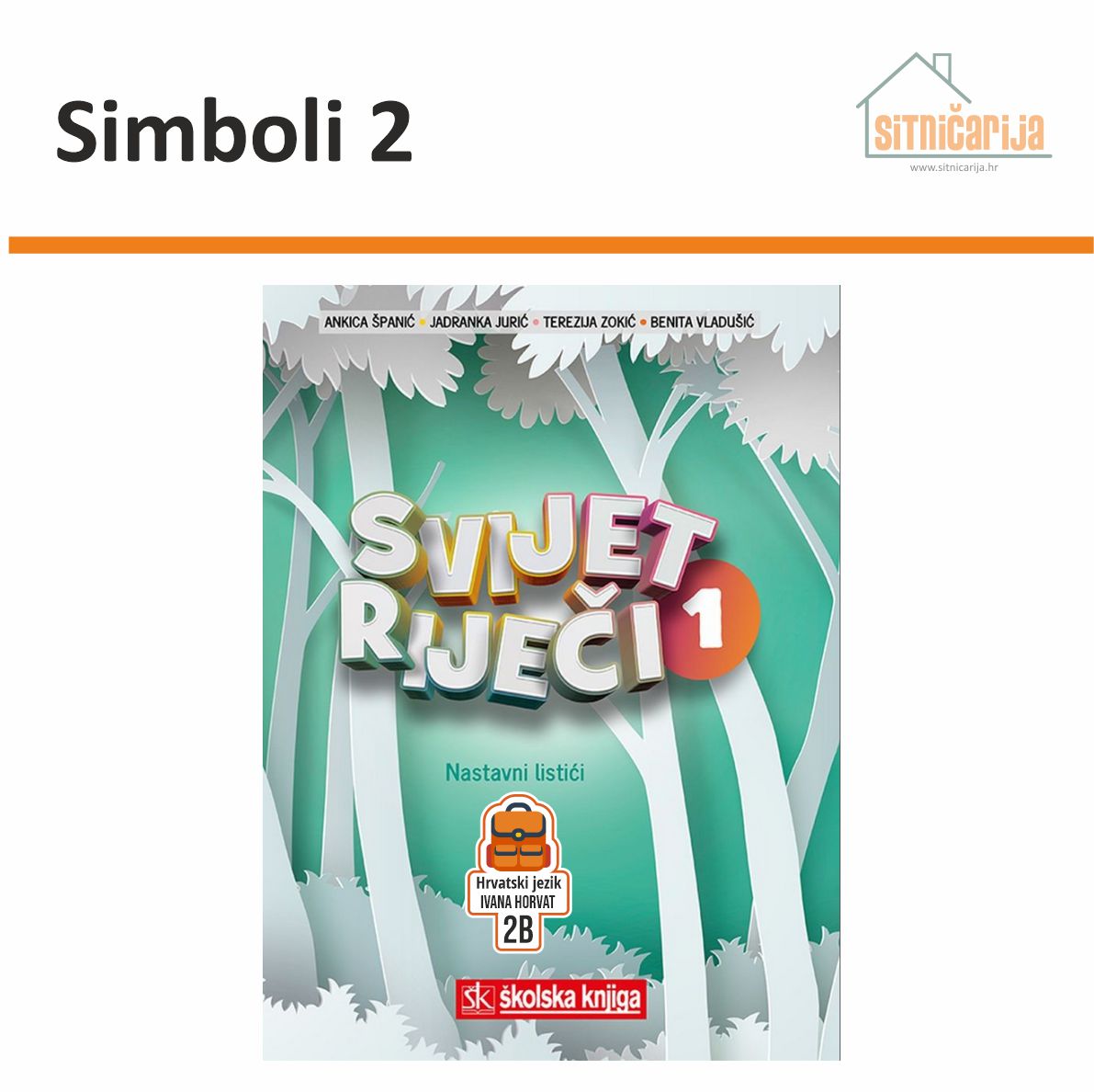 Naljepnice za knjige i bilježnice - Simboli 2 • Sitničarija.hr